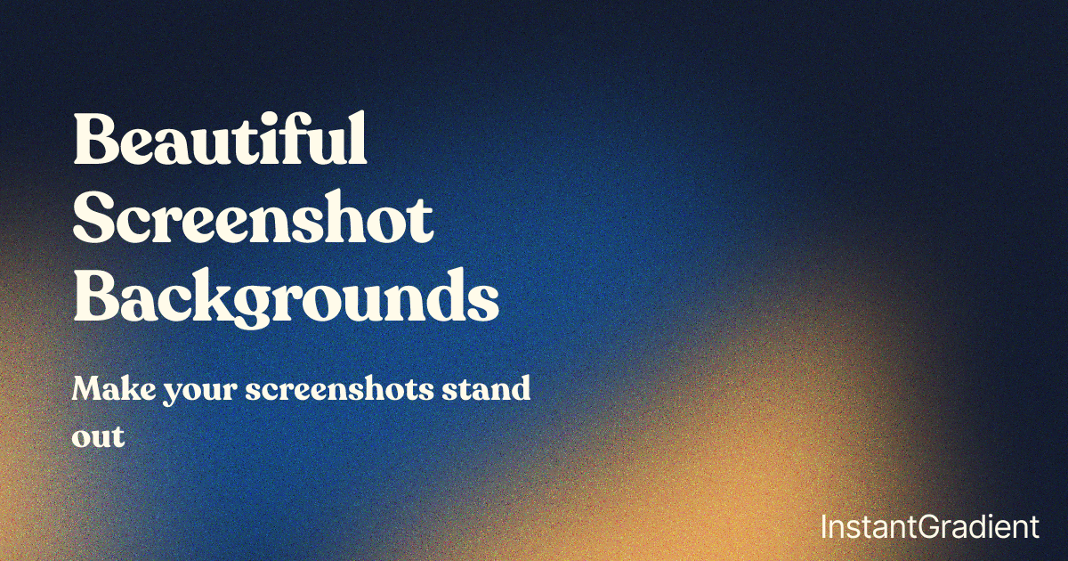 InstantGradient | Arrfounder